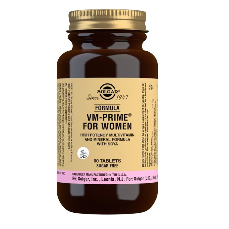 Solgar Formula VM-Prime For Women 90 Tabs | Bwell Pharmacy